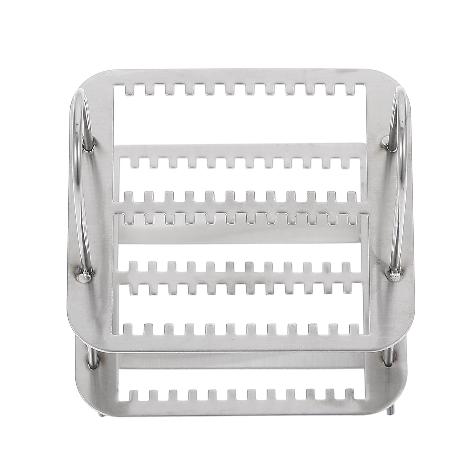 Stainless Steel Microscope Slides Rack with 26 Positions for Staining ...