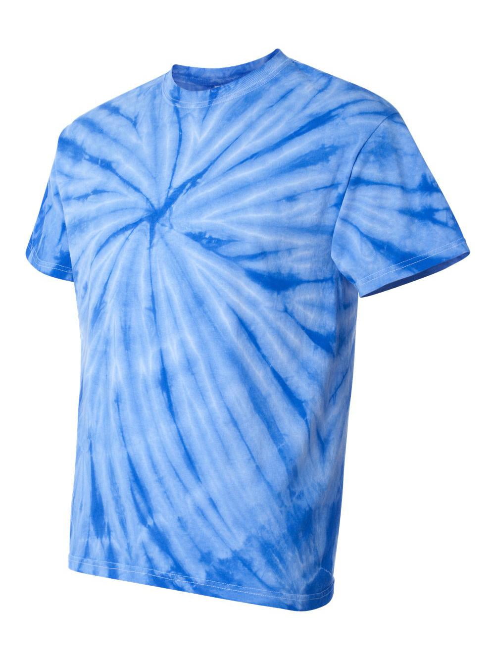 Dyenomite - Cyclone Pinwheel Tie-Dyed T-Shirt - 200CY - Royal - Size: L ...