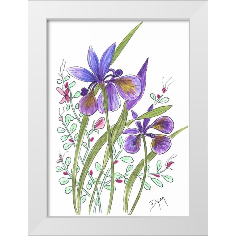 Dyer, Beverly 11x14 White Modern Wood Framed Museum Art Print Titled ...