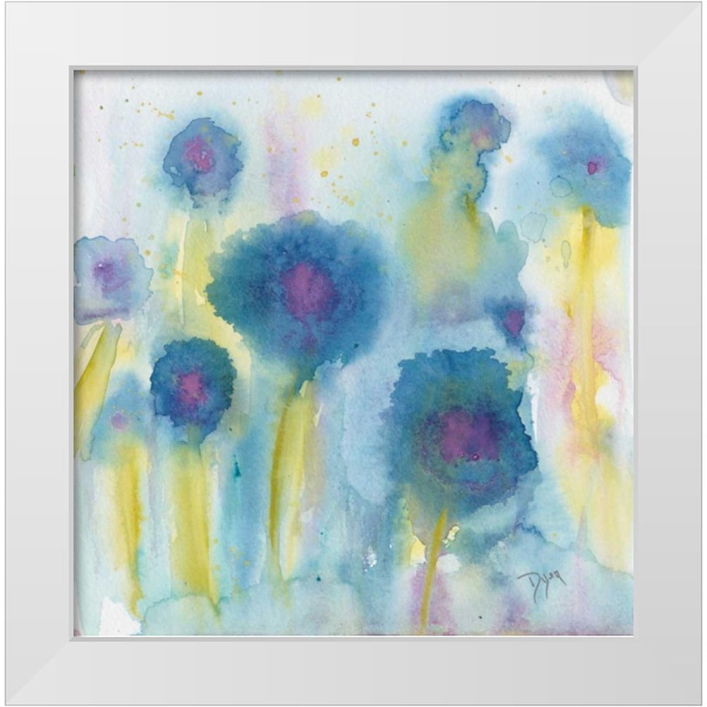 Dyer, Beverly 12x12 White Modern Wood Framed Museum Art Print Titled ...