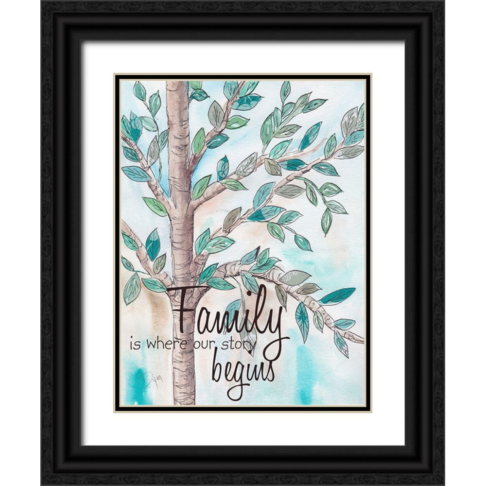 Dyer, Beverly 12x14 Black Ornate Wood Framed with Double Matting Museum ...