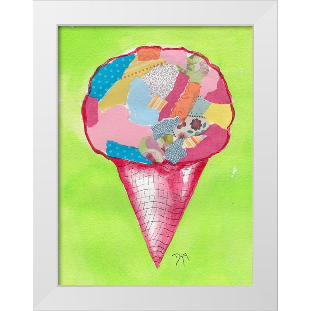 Dyer, Beverly 12x14 White Modern Wood Framed Museum Art Print Titled ...