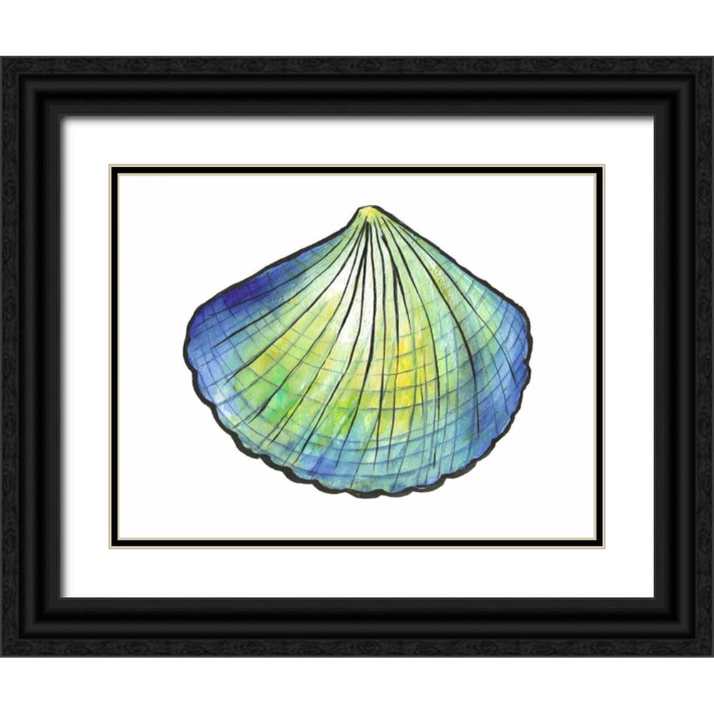 Dyer, Beverly 14x12 Black Ornate Wood Framed with Double Matting Museum ...