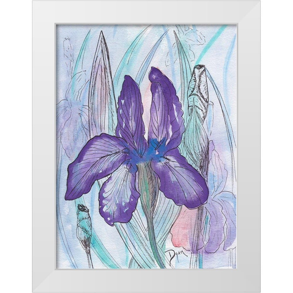 Dyer, Beverly 14x18 White Modern Wood Framed Museum Art Print Titled ...