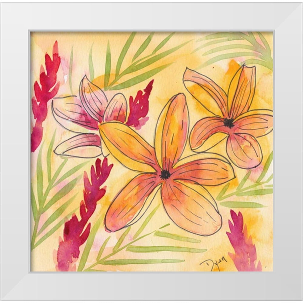 Dyer, Beverly 15x15 White Modern Wood Framed Museum Art Print Titled ...