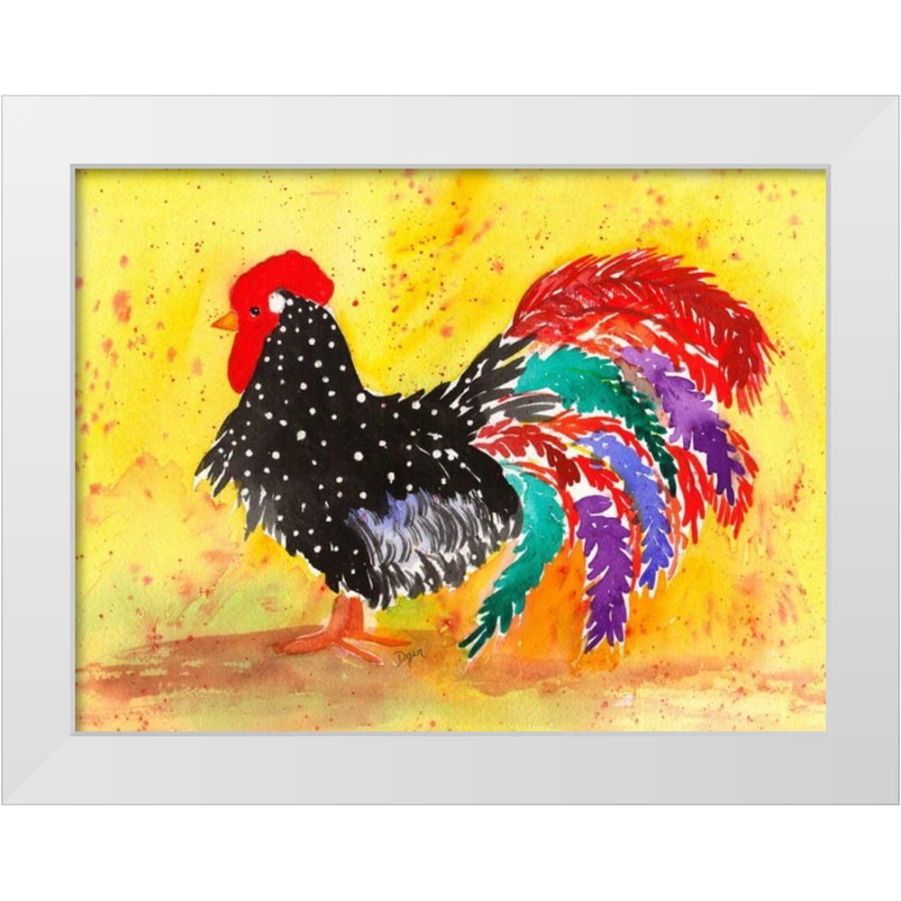 Dyer, Beverly 32x25 White Modern Wood Framed Museum Art Print Titled ...