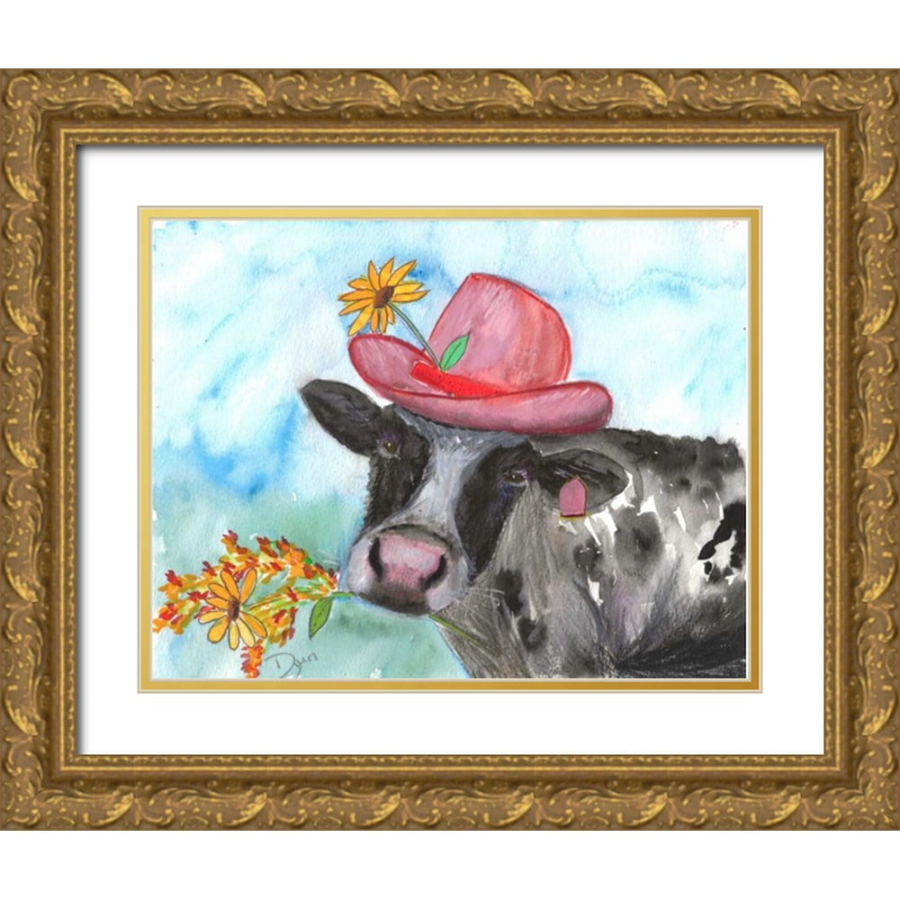 Dyer, Beverly 32x26 Gold Ornate Wood Framed with Double Matting Museum ...