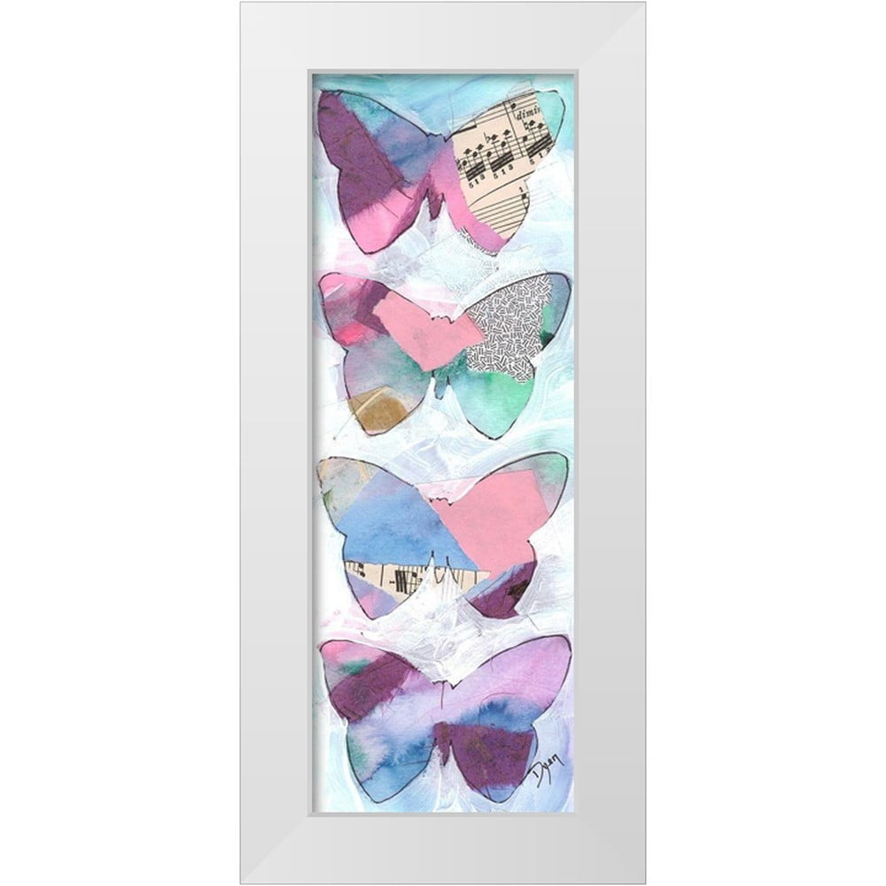 Dyer, Beverly 9x18 White Modern Wood Framed Museum Art Print Titled ...