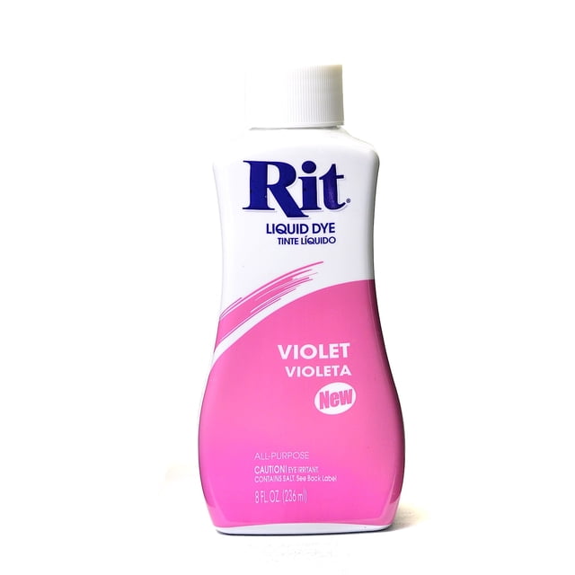 Dyes violet, liquid, 8 oz. bottle (pack of 4) - Walmart Business Supplies