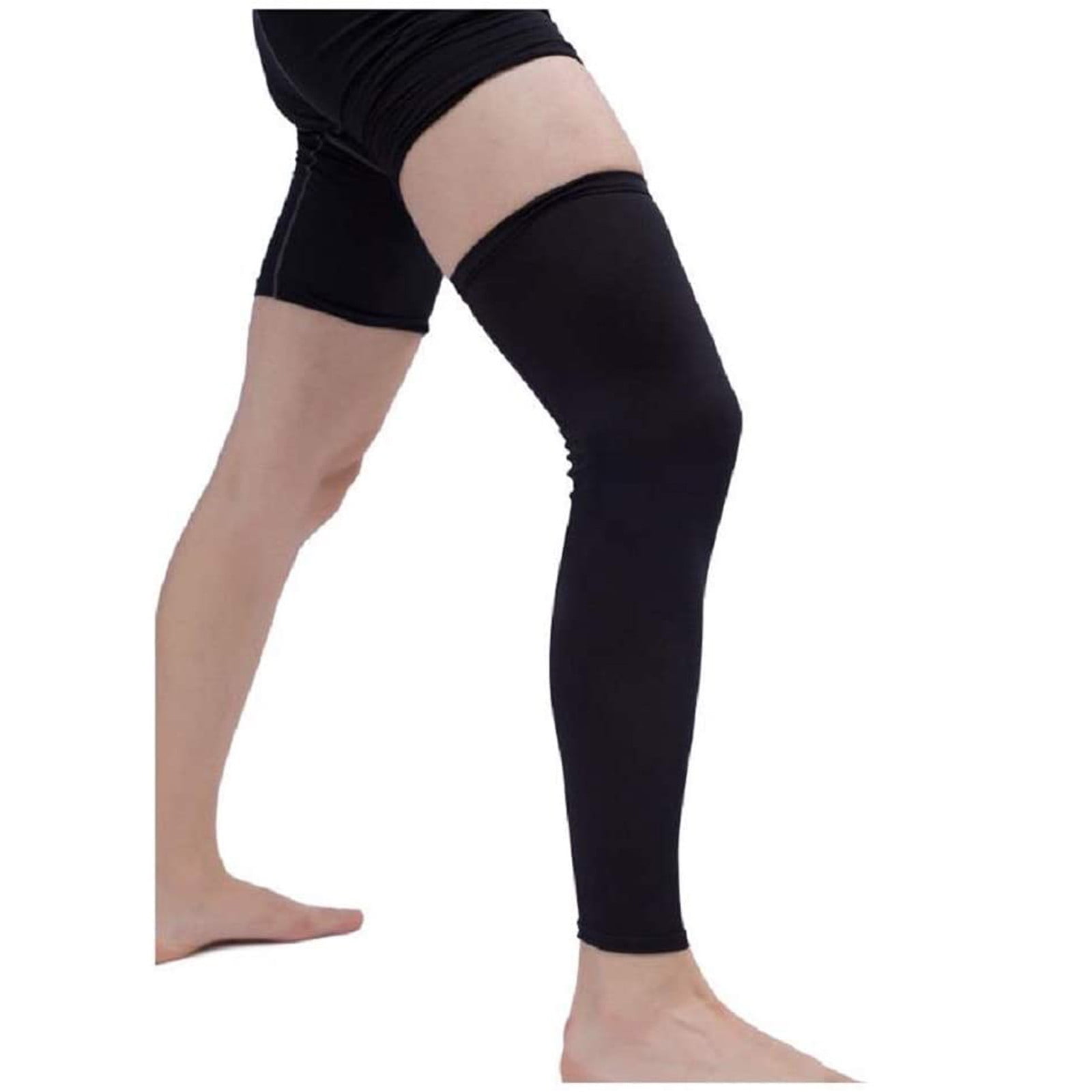 Dyfzdhu Calf Sleeves Thigh High Compression Socks Long Calf Sleeve Men ...