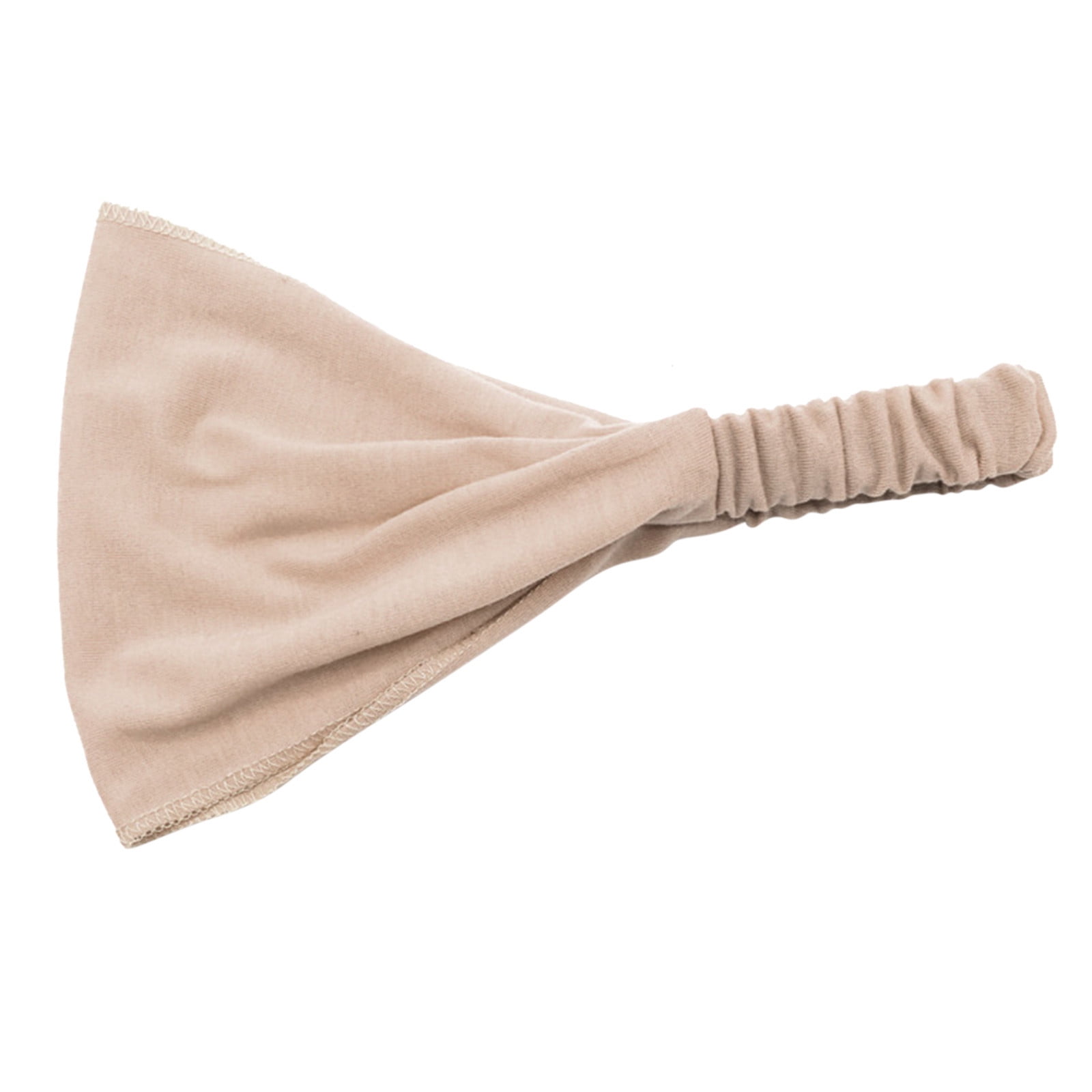 Dyfzdhu Headwear For Women Fashion Solid Color Headband Elastic Head ...