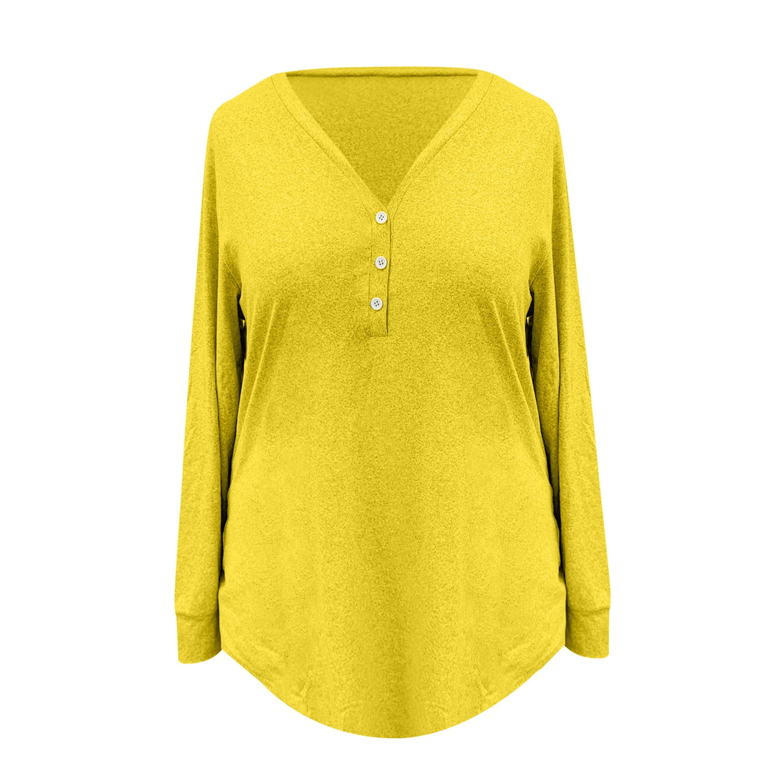 Dyfzdhu Long Sleeve Shirts For Women Ladies' Autumn/Winter Elegant Plus ...