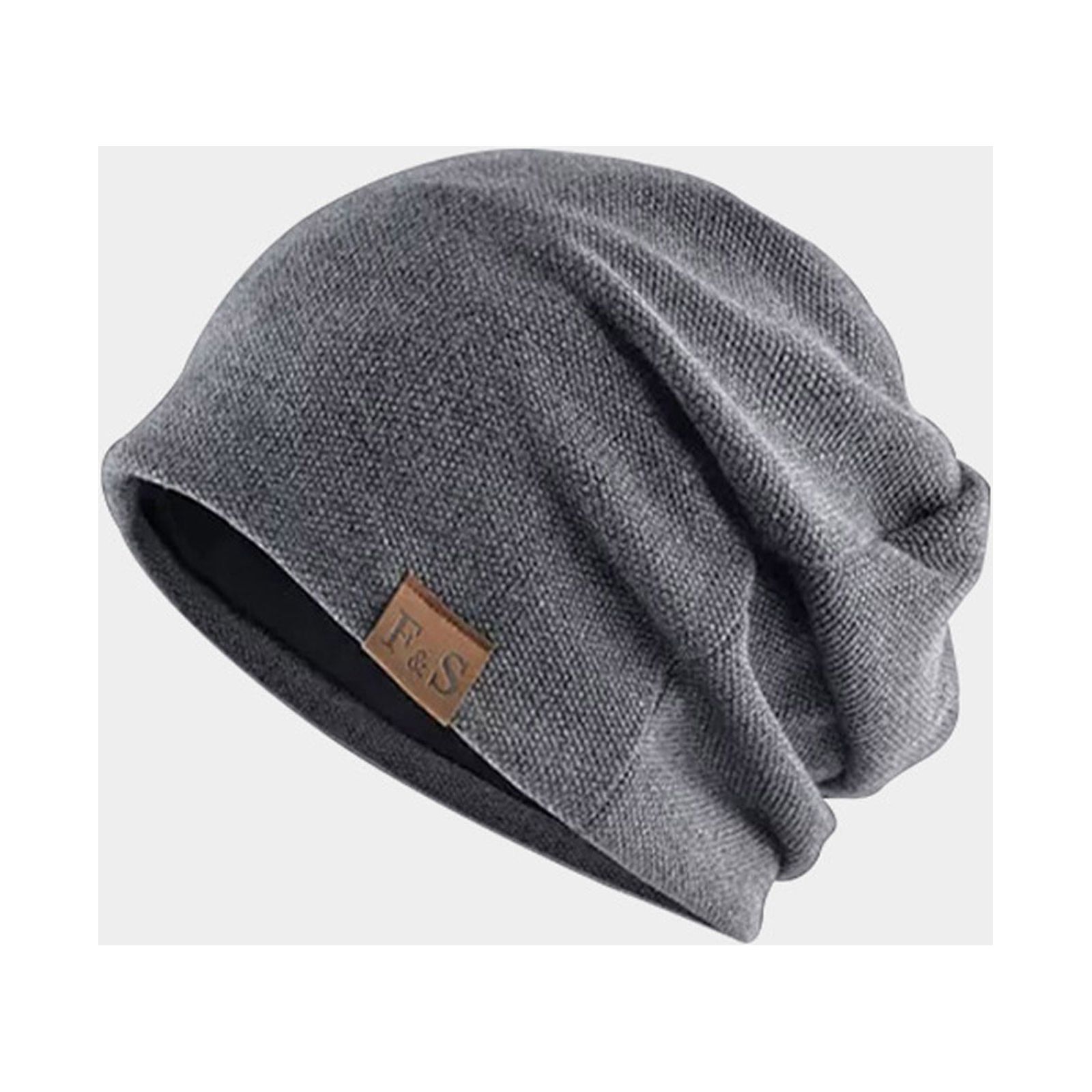 Dyfzdhu Men Women Autumn Winter Square Pile Hat Lattice Of Hats Retro ...