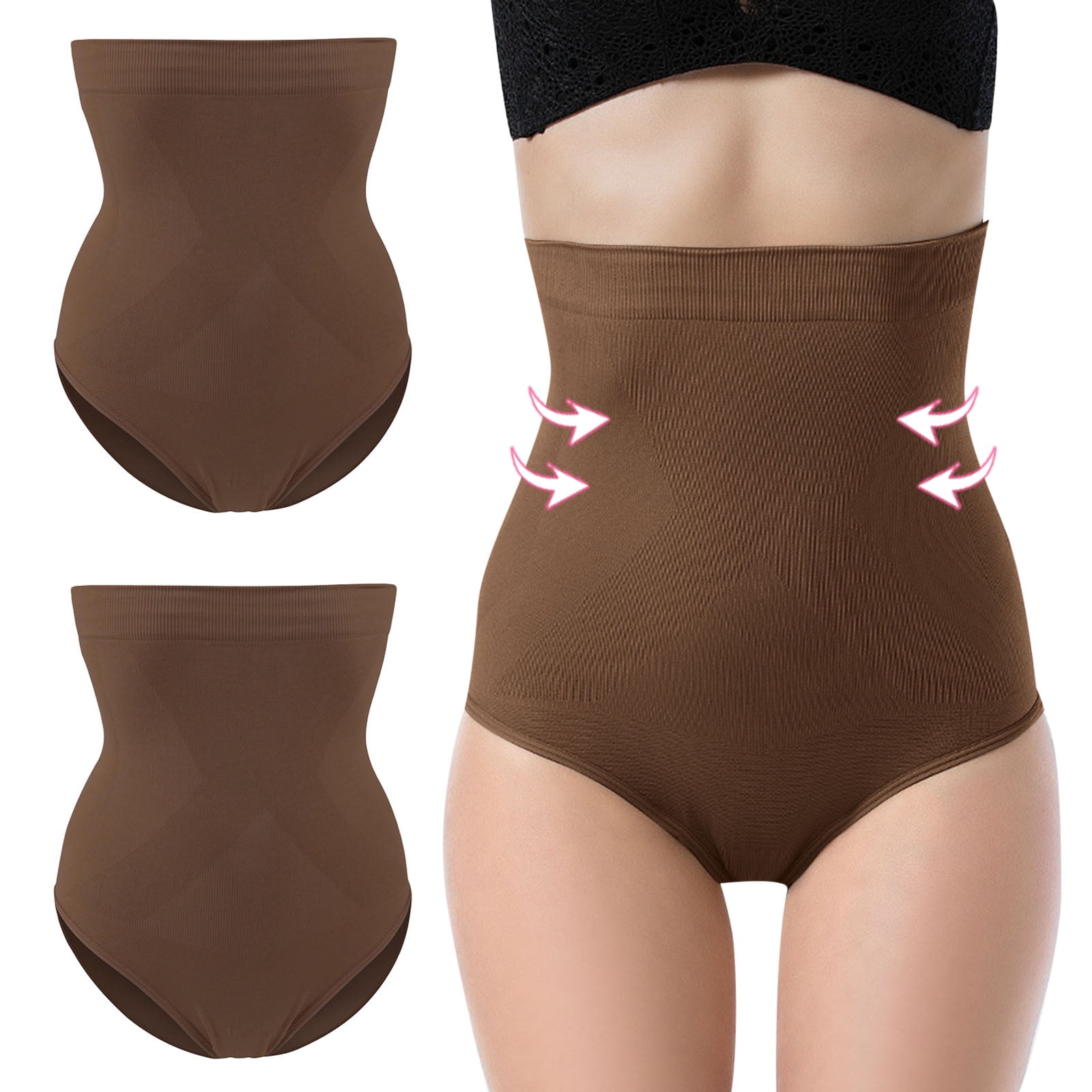 Dyfzdhu Shapewear Underwear For Women Seamless Briefs With High Waist
