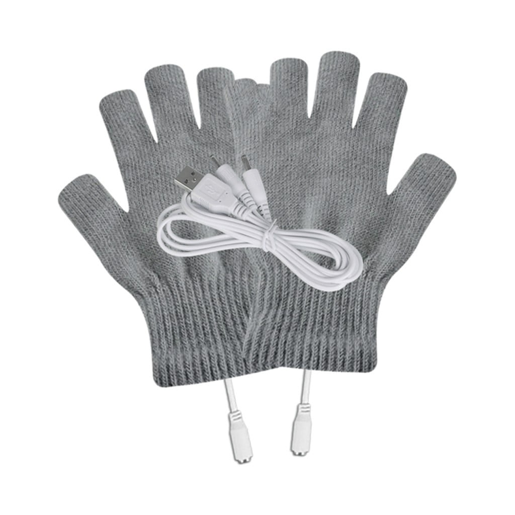 Dyfzdhu Winter Full&Half Gloves Hand Laptop Mitten Men Warm Finger ...