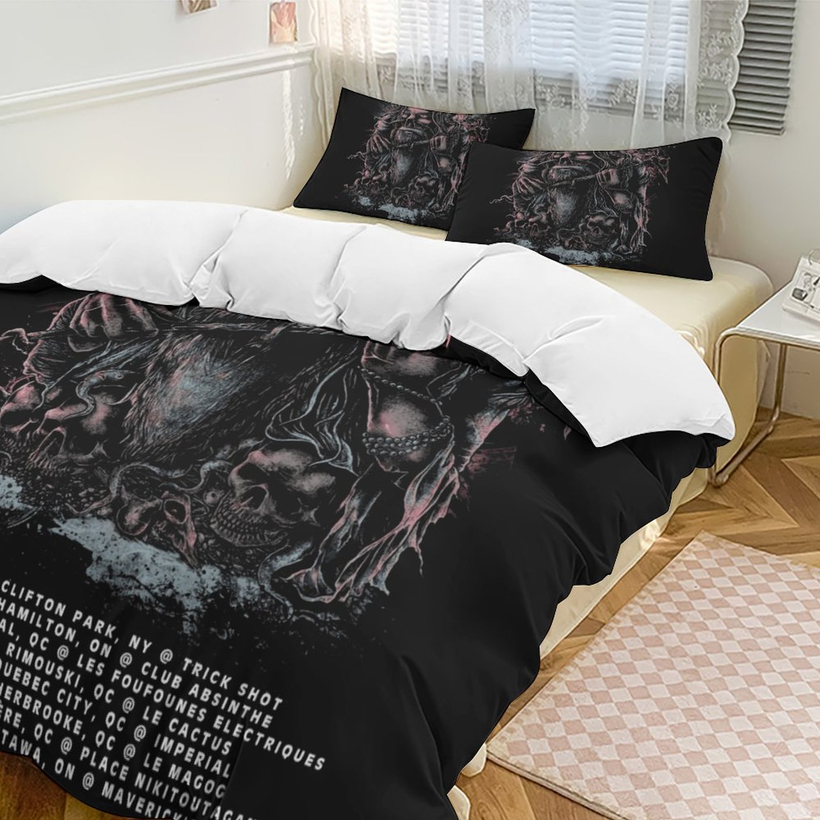 Dying Fetus Anime Cartoon Bedding 3-Piece Set, 79 X 90 Inches, 1 Duvet ...