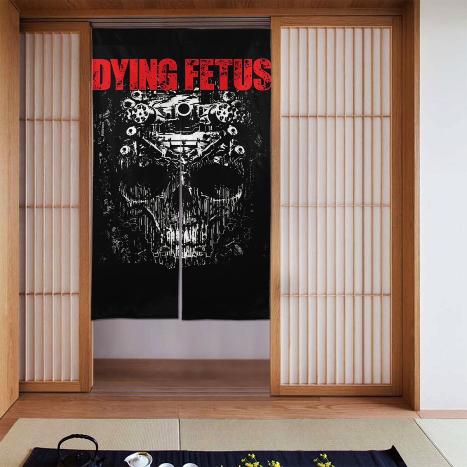 Dying Fetus Anime Door Curtains Curtains Blackout Curtains Cute Kids ...