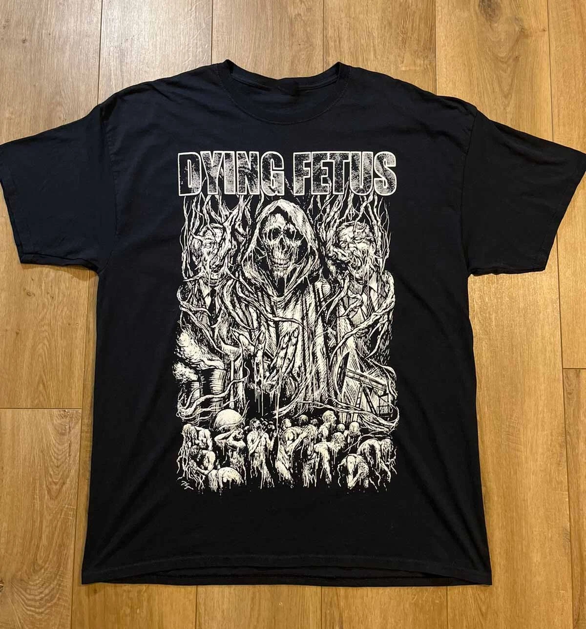 Dying Fetus Infatuation With Malevolence Shirt Black Unisex S-5XL ...
