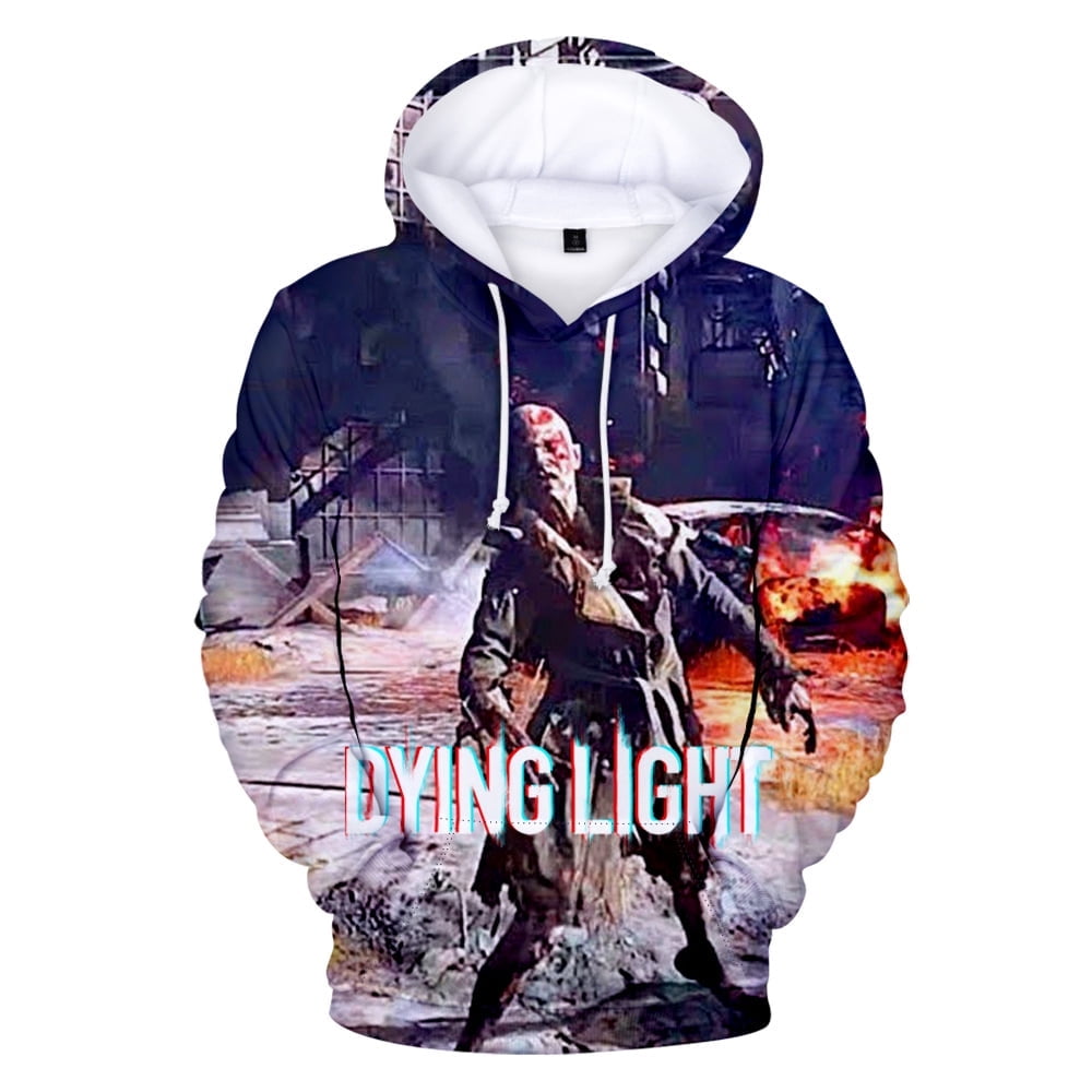 Dying Light 2 Merch Hoodie Long Sleeve Pullover Sweatshirts 3D Cosplay ...