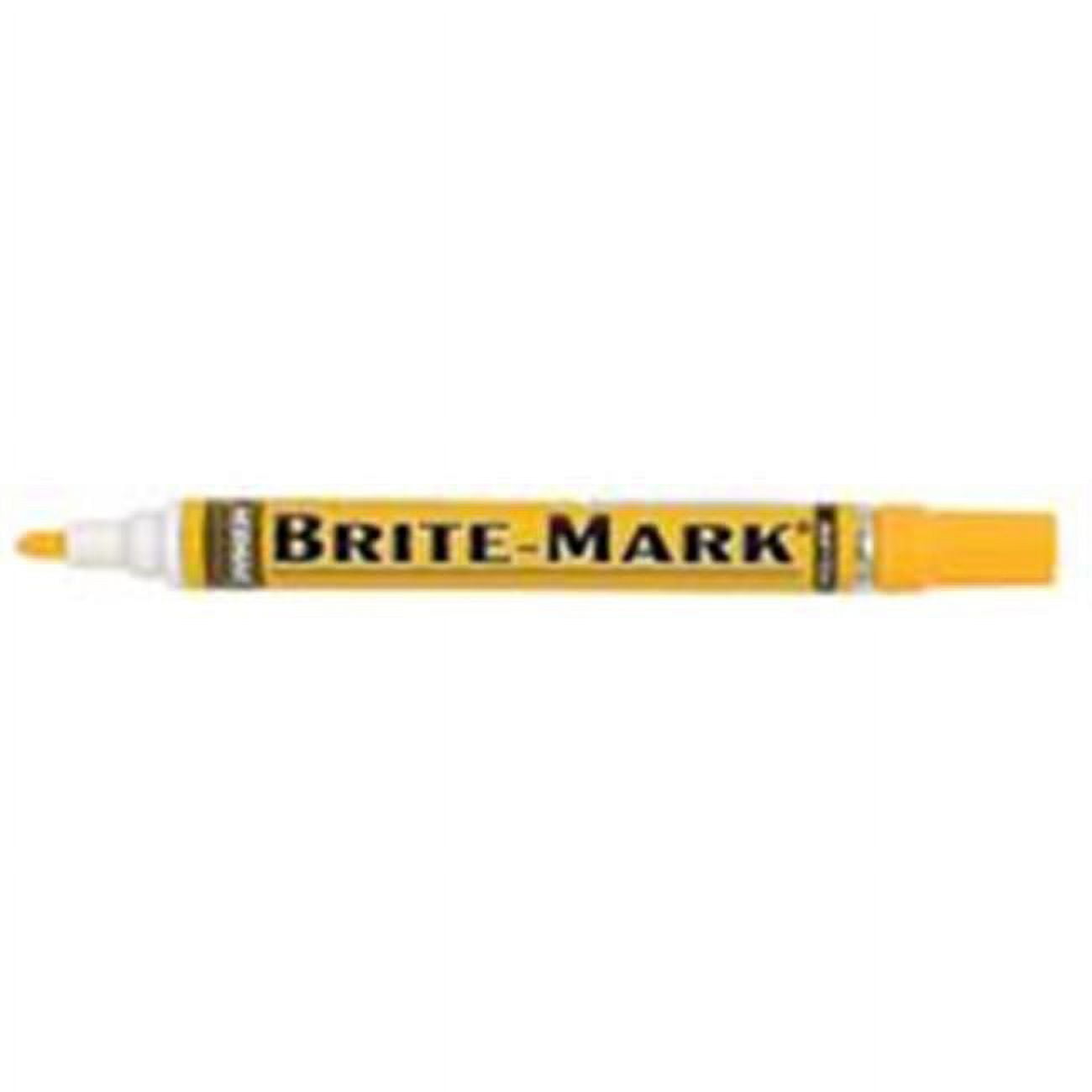 Dykem 25.384004 Yellow Marker Layout Marking Pen - Bullet Tip Heavy Duty Barrel - Walmart.com