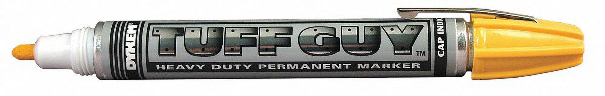 Dykem 44401 Permanent Marker, Yellow - Walmart.com