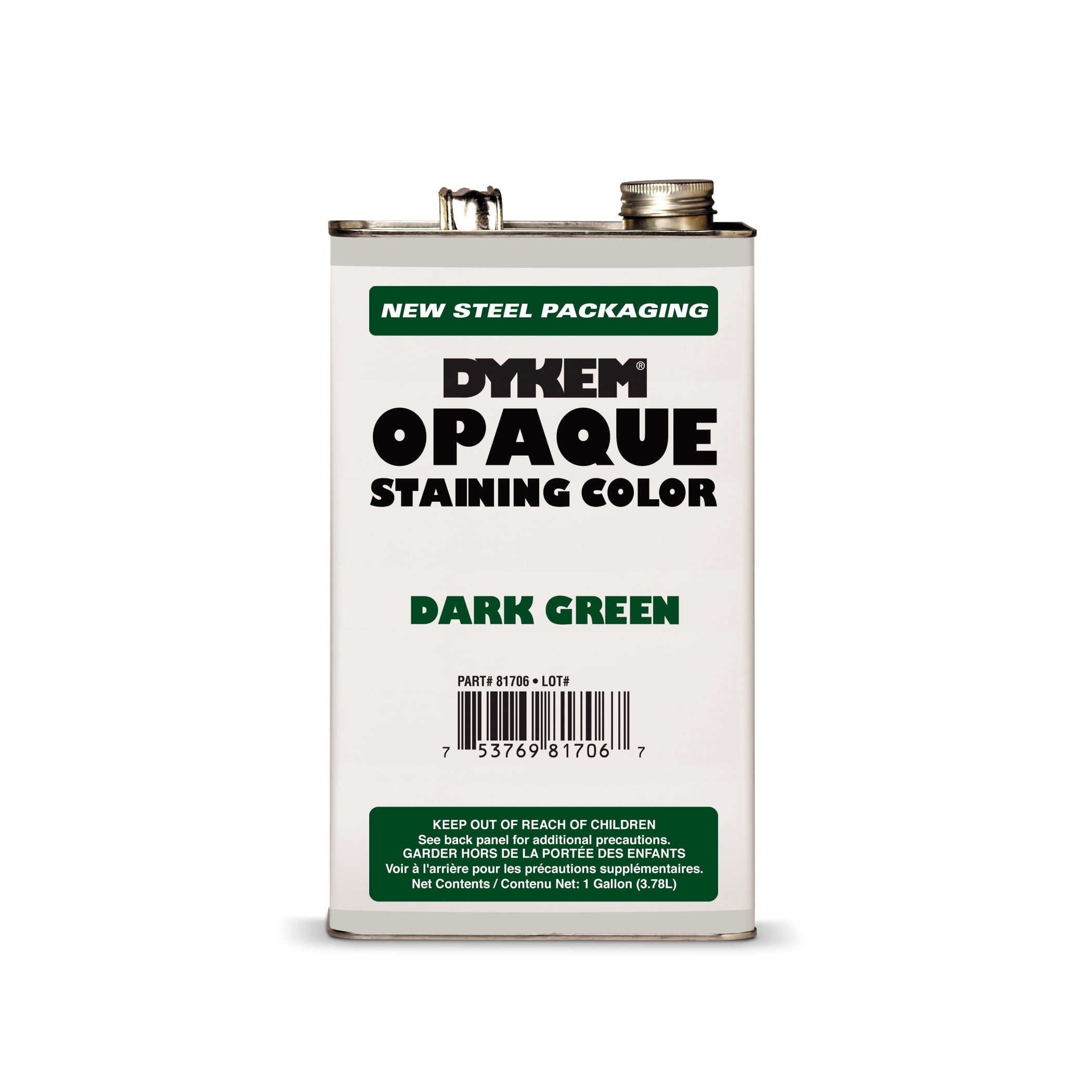 Dykem 81706 Opaque Staining Color Dark Green 1 Gallon Bottle - Walmart.com