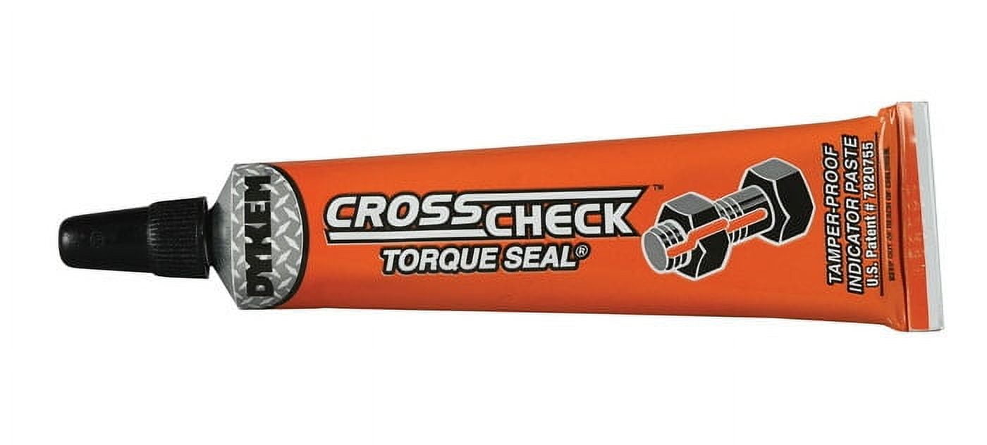 Dykem 83314 Cross Check Torque Seal Tamper-Proof Indicator Paste Orange ...