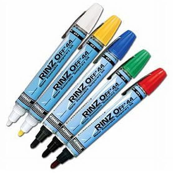 Dykem Paint Marker, Removable, White 44709 - Walmart.com