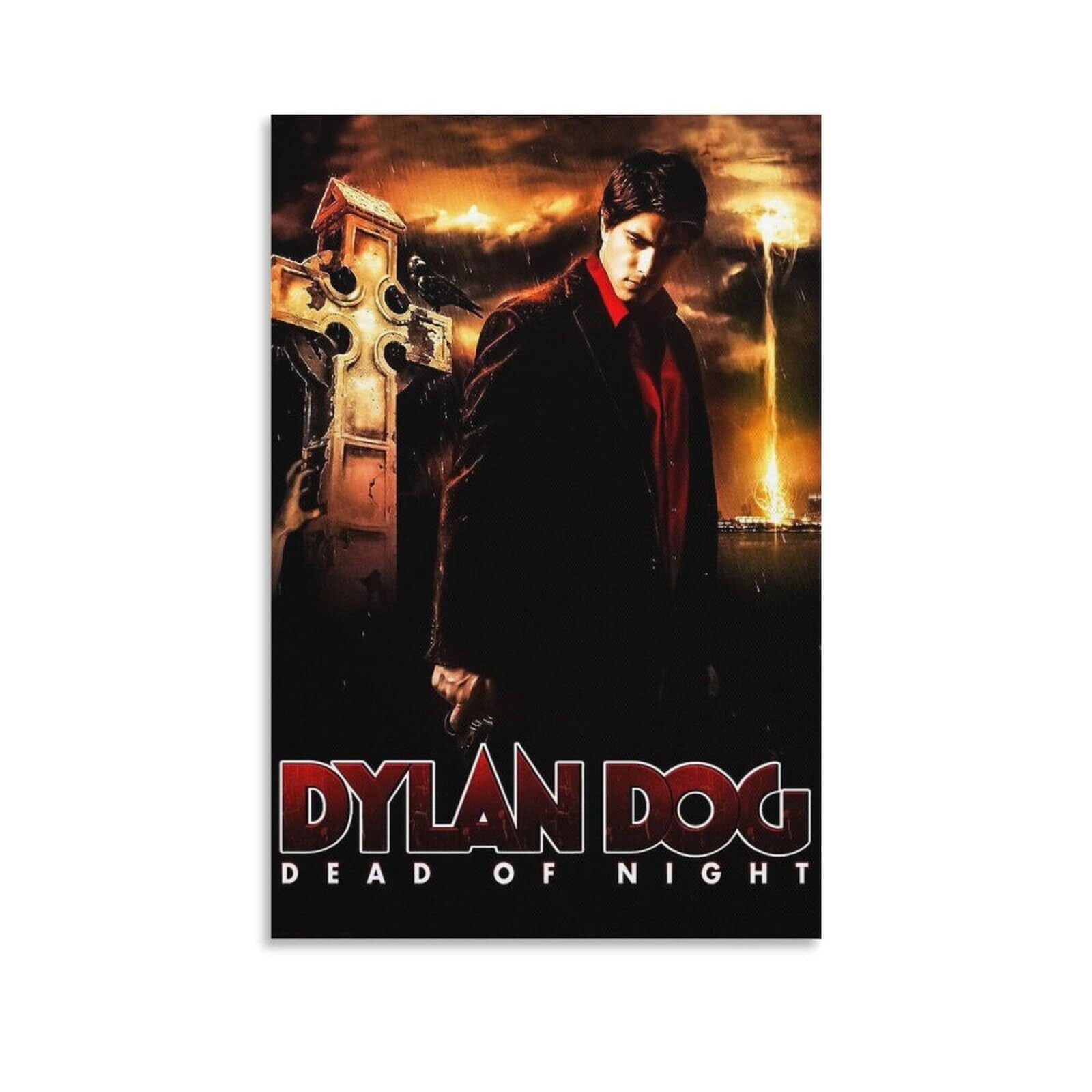 Dylan Dog Dead of Night Movie Poster 1 Canvas Wall Art Poster ...