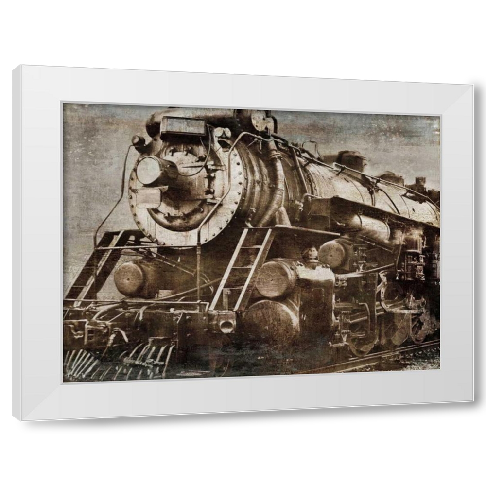 Dylan Matthews 4x14 White Modern Wood Framed Wall Art Titled ...