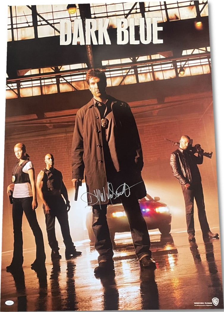 Dylan McDermott Signed Autographed 27x40 Original WB Poster Dark Blue ...