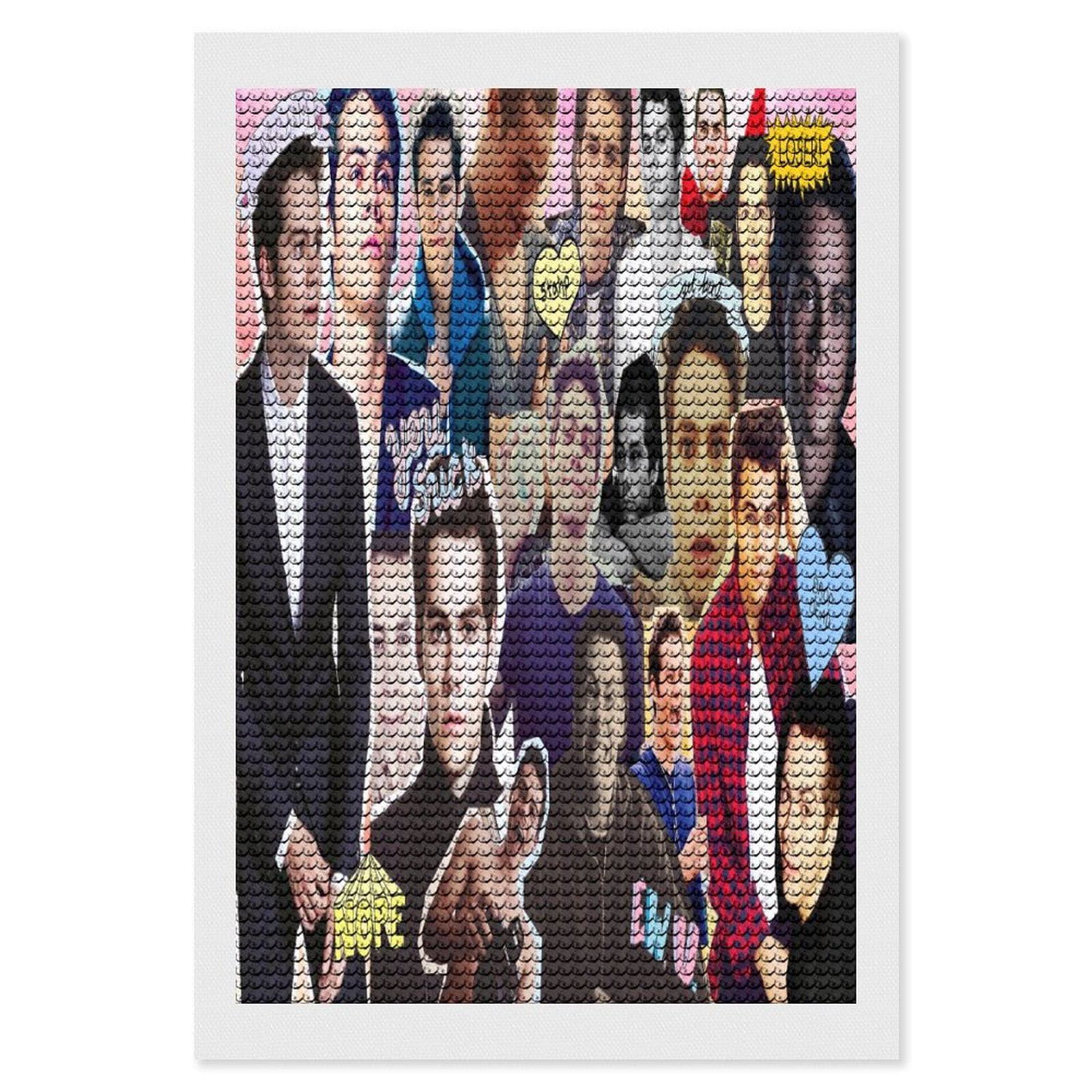 Dylan O-Brien Diamond Art Kits for Adults Kids,DIY 5D Round Full Drill ...