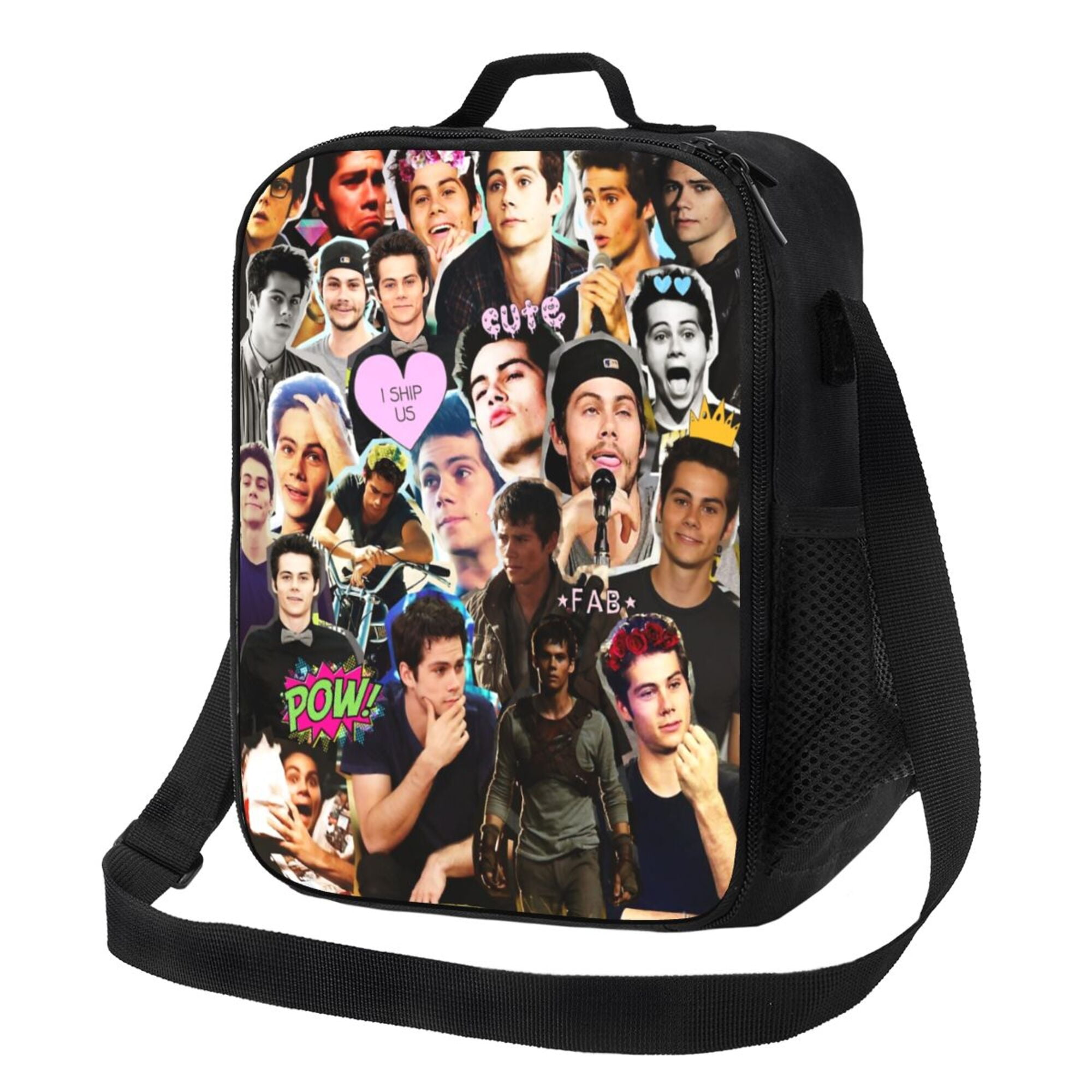 Dylan O'Brien Lunch Bag Lunch Box Lightweight Durable Lunch Tote Bag ...