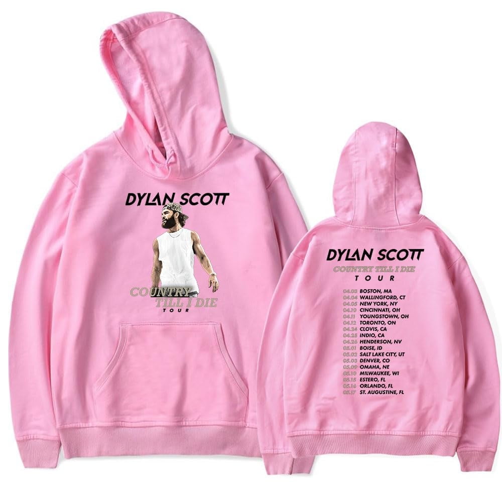 Dylan Scott Country Til I Die 2025 Tour Unisex Hoodies - Walmart.com