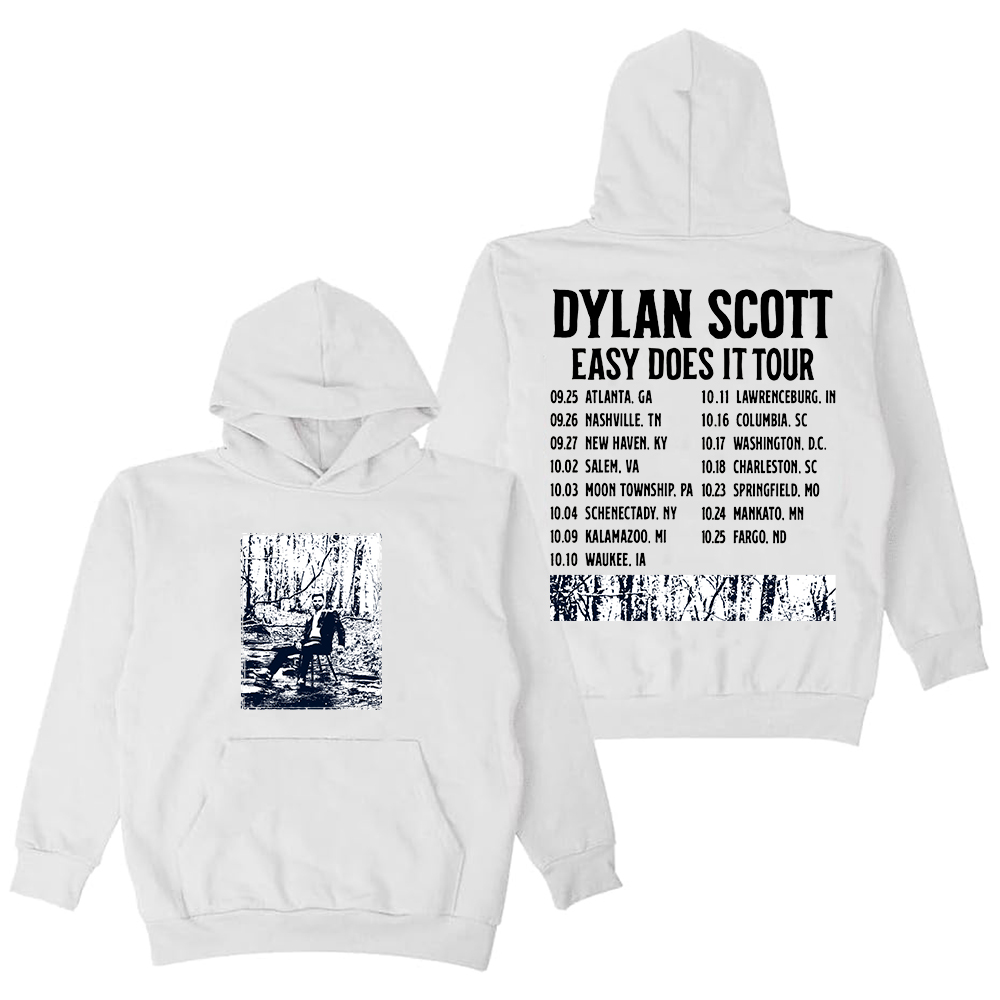 Dylan Scott Easy Does It Tour 2025 Hoodie Long Sleeve Streetwear Women ...