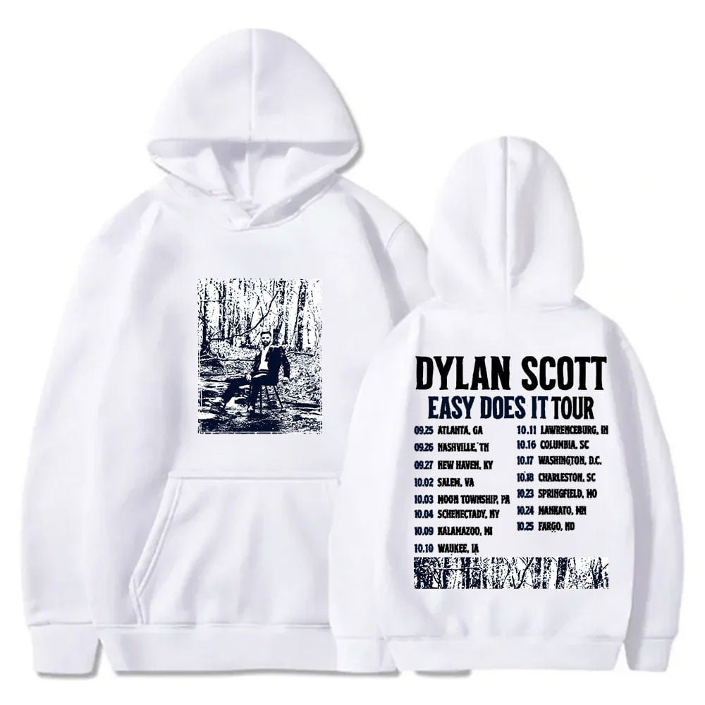 Dylan Scott Easy Does It Tour Merch Hoodies Streetwear Women Men Long ...