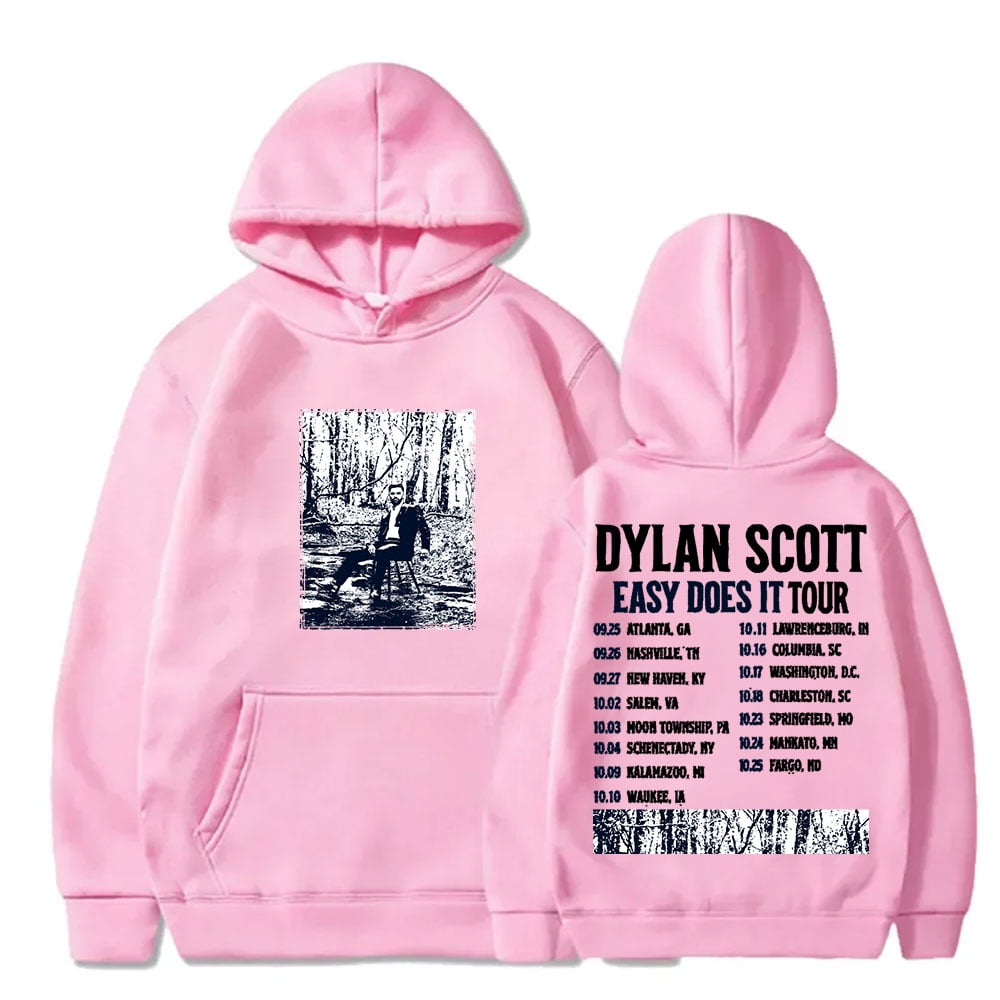 Dylan Scott Easy Does It Tour Merch Hoodies Streetwear Women Men Long Sleeve Sweatshirts ...