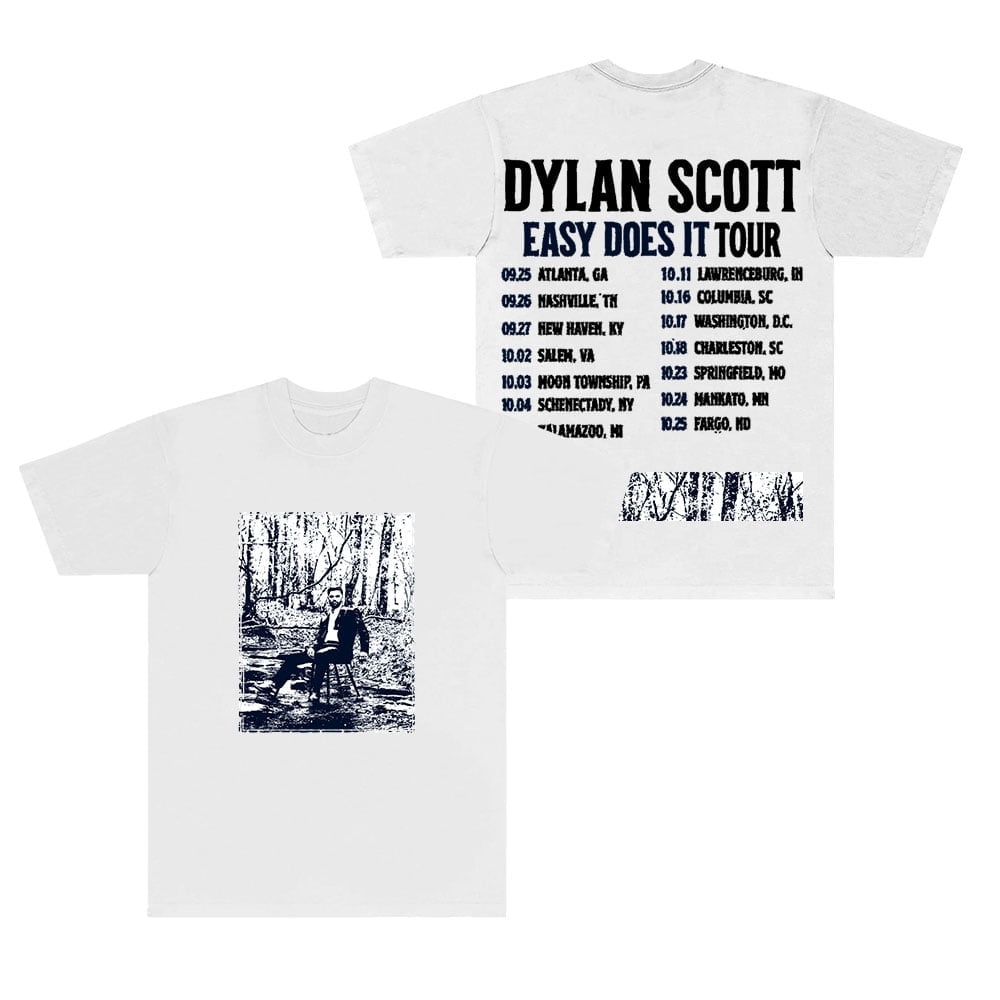 Dylan Scott Easy Does It Tour Merch T-shirt street top unisex ...