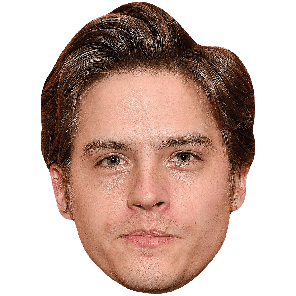 Dylan Sprouse (Freckles) Celebrity Mask, Flat Card Face, Fancy Dress ...
