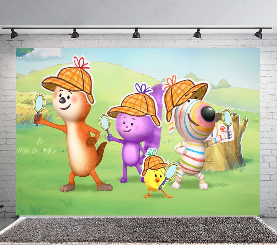 Dylan's Playtime Adventures Backdrop Banner Party Supplies Poster Movie ...