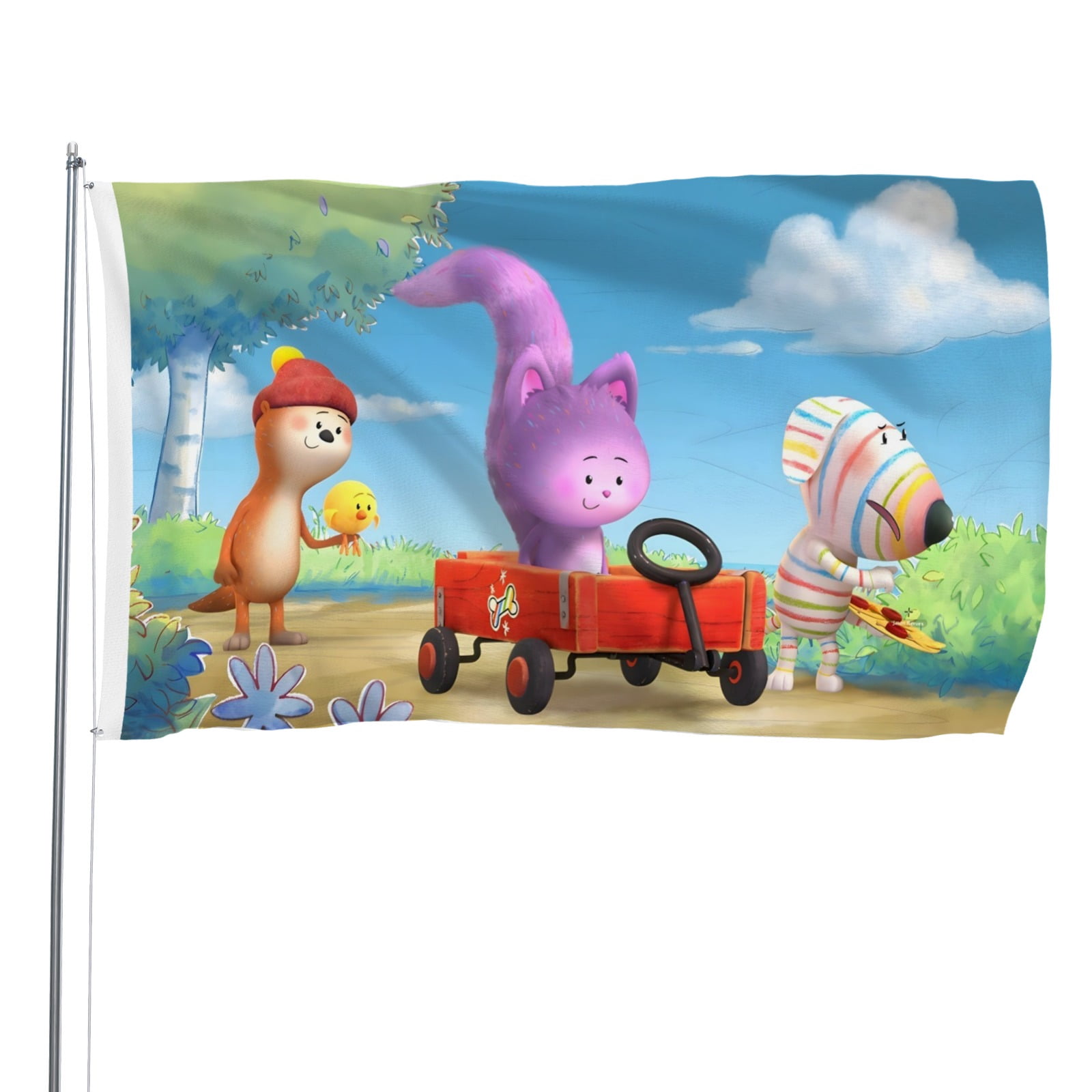 Dylan's Playtime Adventuresflag perfect for outdoor decoration, can be ...