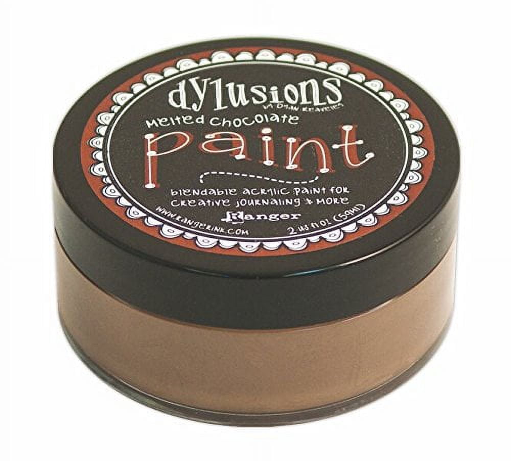 Dylions Blendable Acrylic Paint 2oz Melted Chocolate - Walmart.com