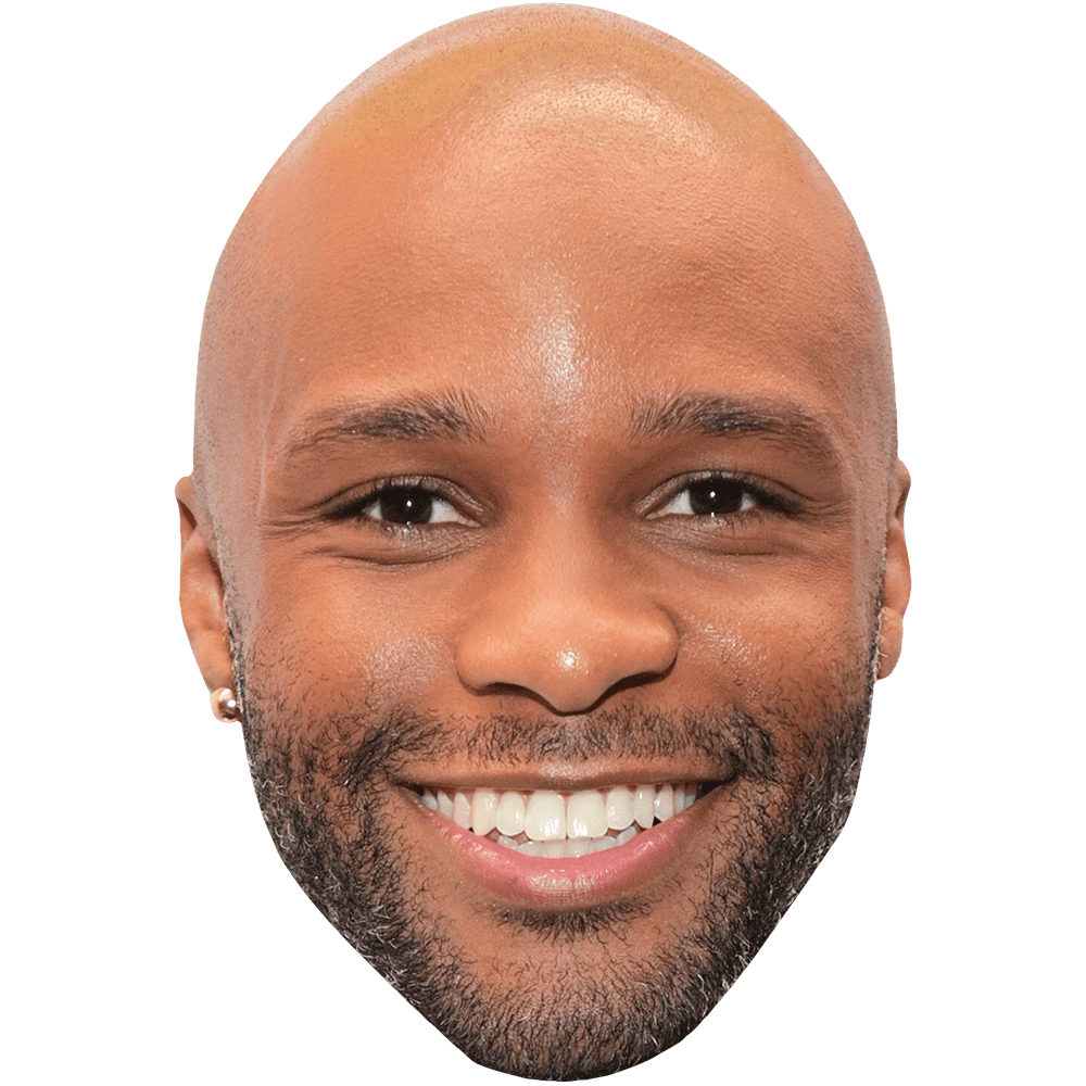 Dyllón Burnside (Beard) Flat Cardboard Face - Walmart.com