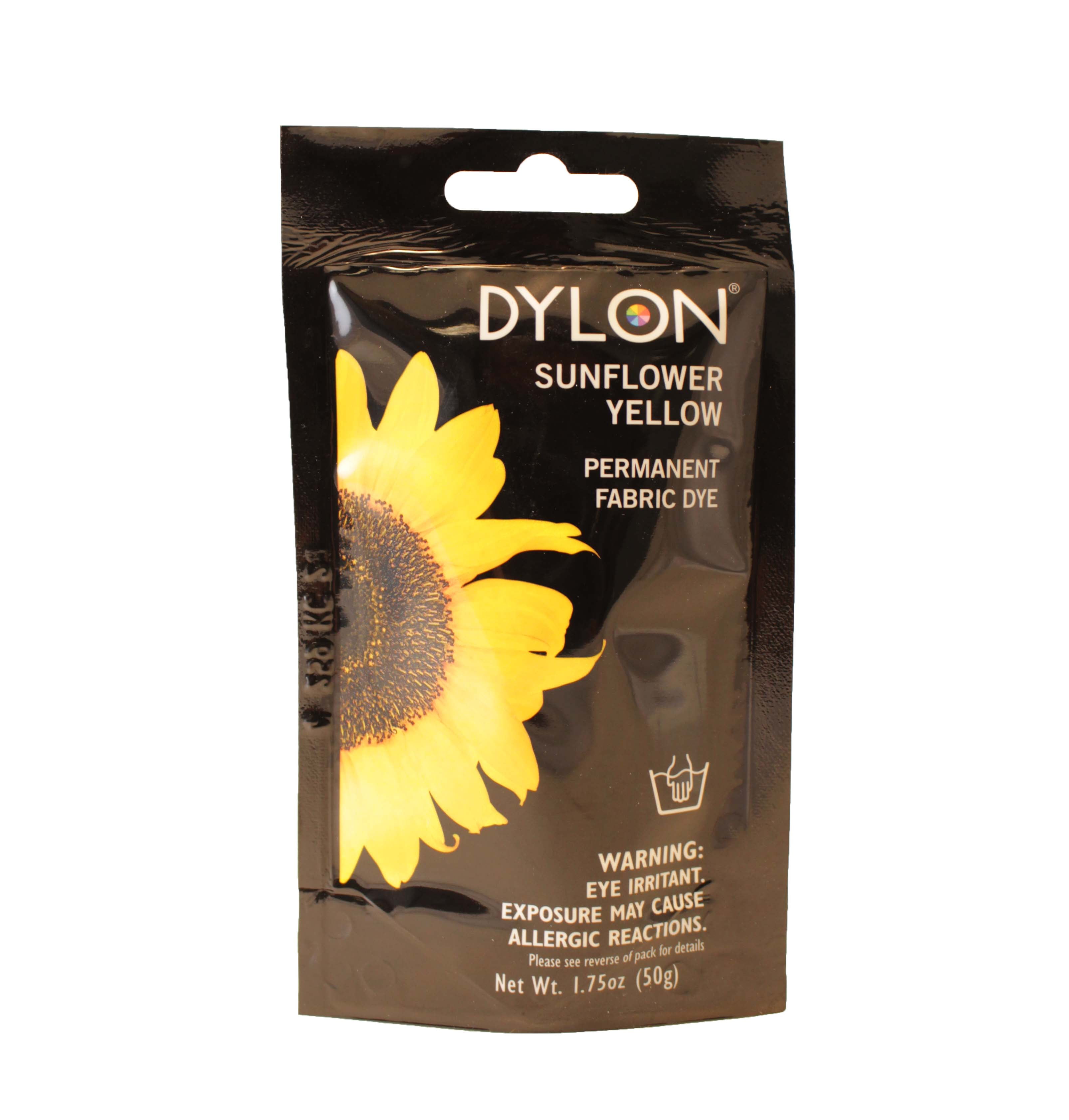 Dylon 3-pack Sunflower Yellow Permanent Fabric Dye 1.75 Oz for Women ...
