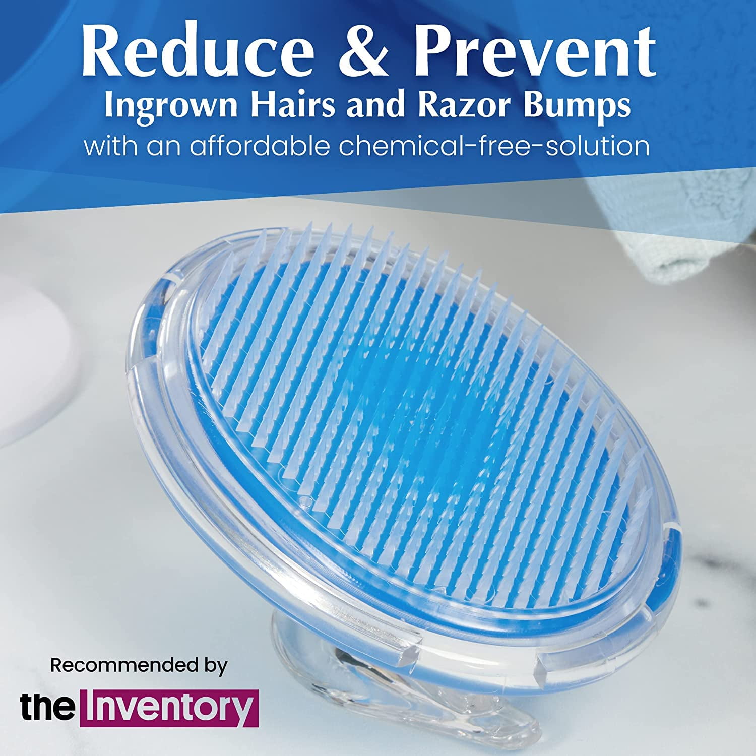 Dylonic Exfoliating Body Scrub Razor Bump Brush, Ingrown Hairs Solution ...