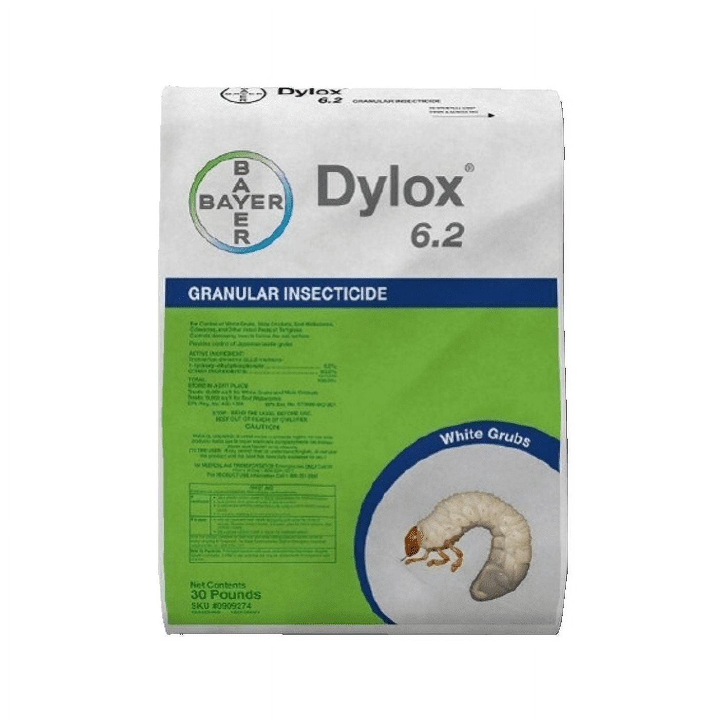 Dylox 6.2G Granular Insecticide Powder, 30# Bag - Trichlorfon ...