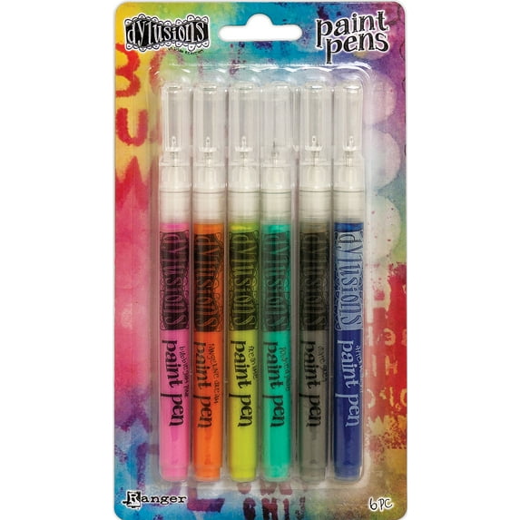 Dylusions Paint Pens 6/Pkg-Set #2 - Walmart.com
