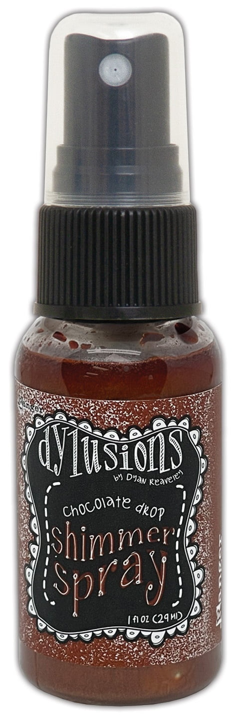 Dylusions Shimmer Sprays 1oz-Chocolate Drop - Walmart.com