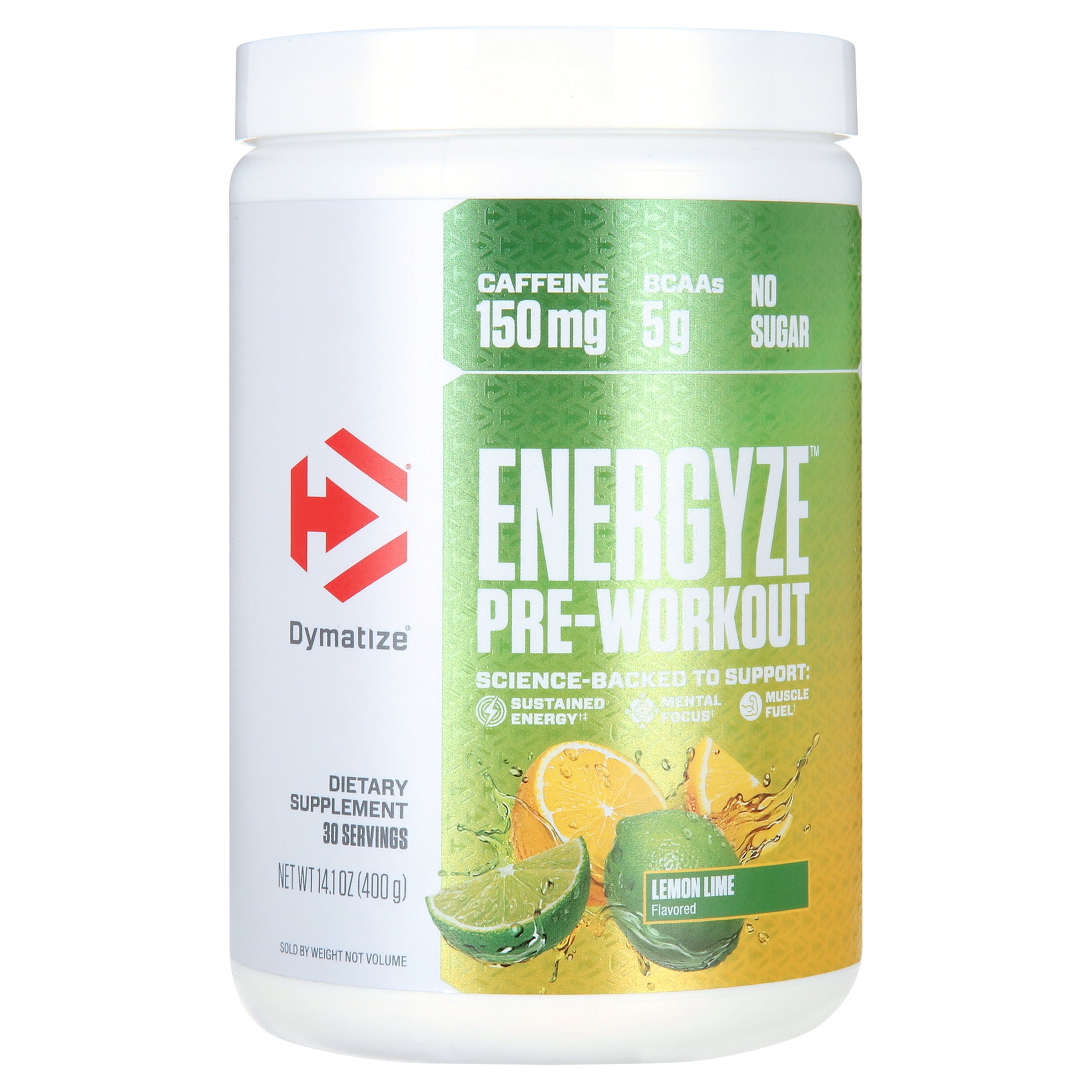 Dymatize, Energyze Pre-Workout, Lemon Lime - Walmart.com