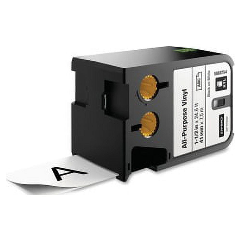 Dymo 1-1/2" XTL All-purpose Vinyl Label Maker Labels 1.50" Width ...